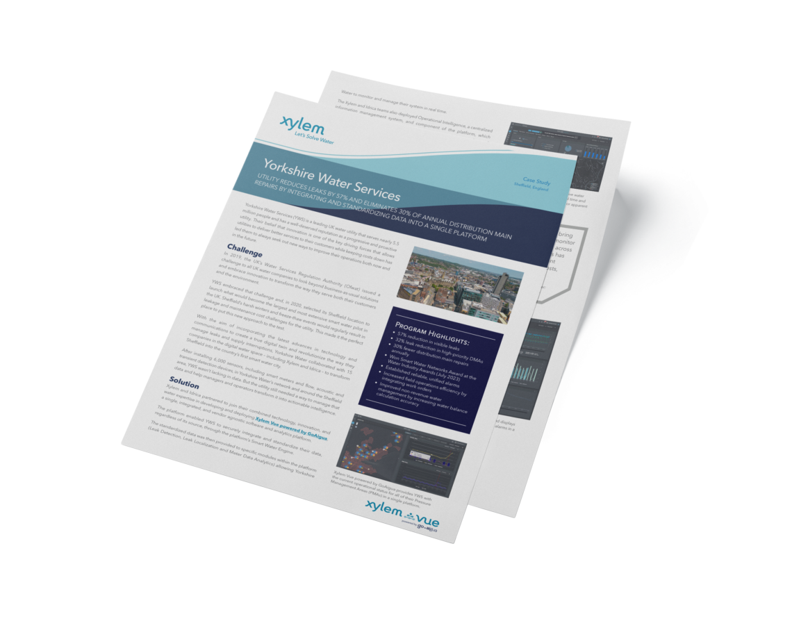 Case Study: Yorkshire Water improves operational efficiency